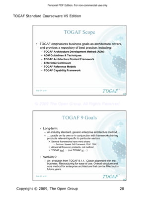 Togaf v9-m1-management-overview | PDF