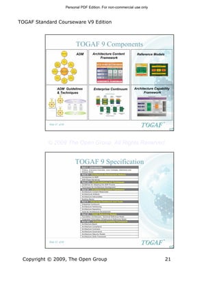 Togaf v9-m1-management-overview | PDF