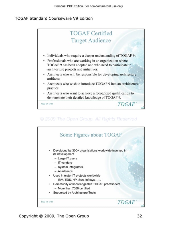 Togaf v9-m1-management-overview | PDF