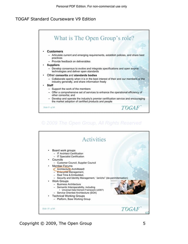 Togaf v9-m1-management-overview | PDF