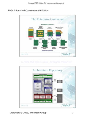 Togaf v9-m2-togaf9-components | PDF