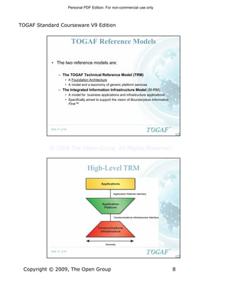 Togaf v9-m2-togaf9-components | PDF