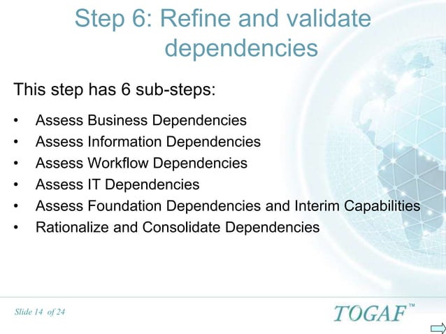 TOGAF-V9-M24-Phase-E-F-Opportunities Solutions Migration.ppt