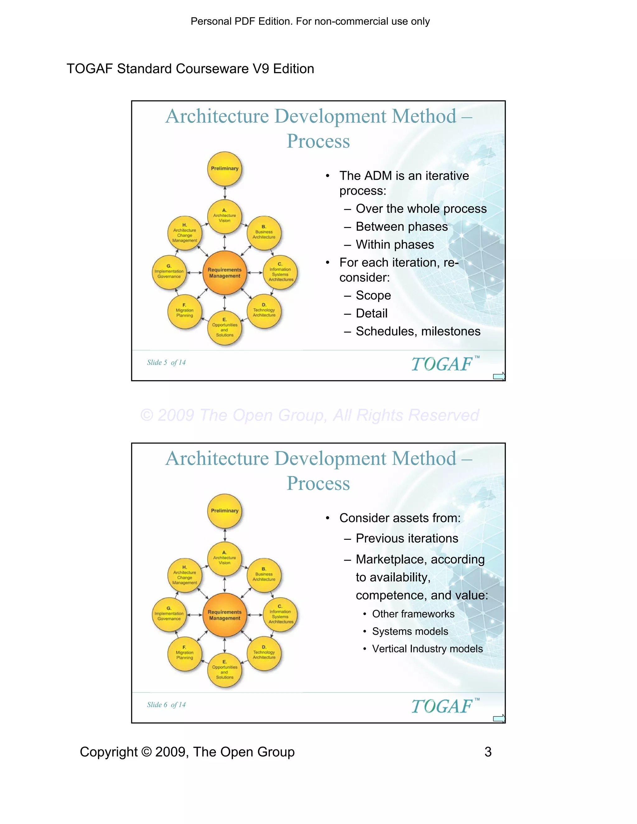 Togaf v9-m3-intro-adm | PDF