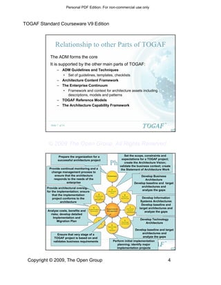 Togaf v9-m3-intro-adm | PDF