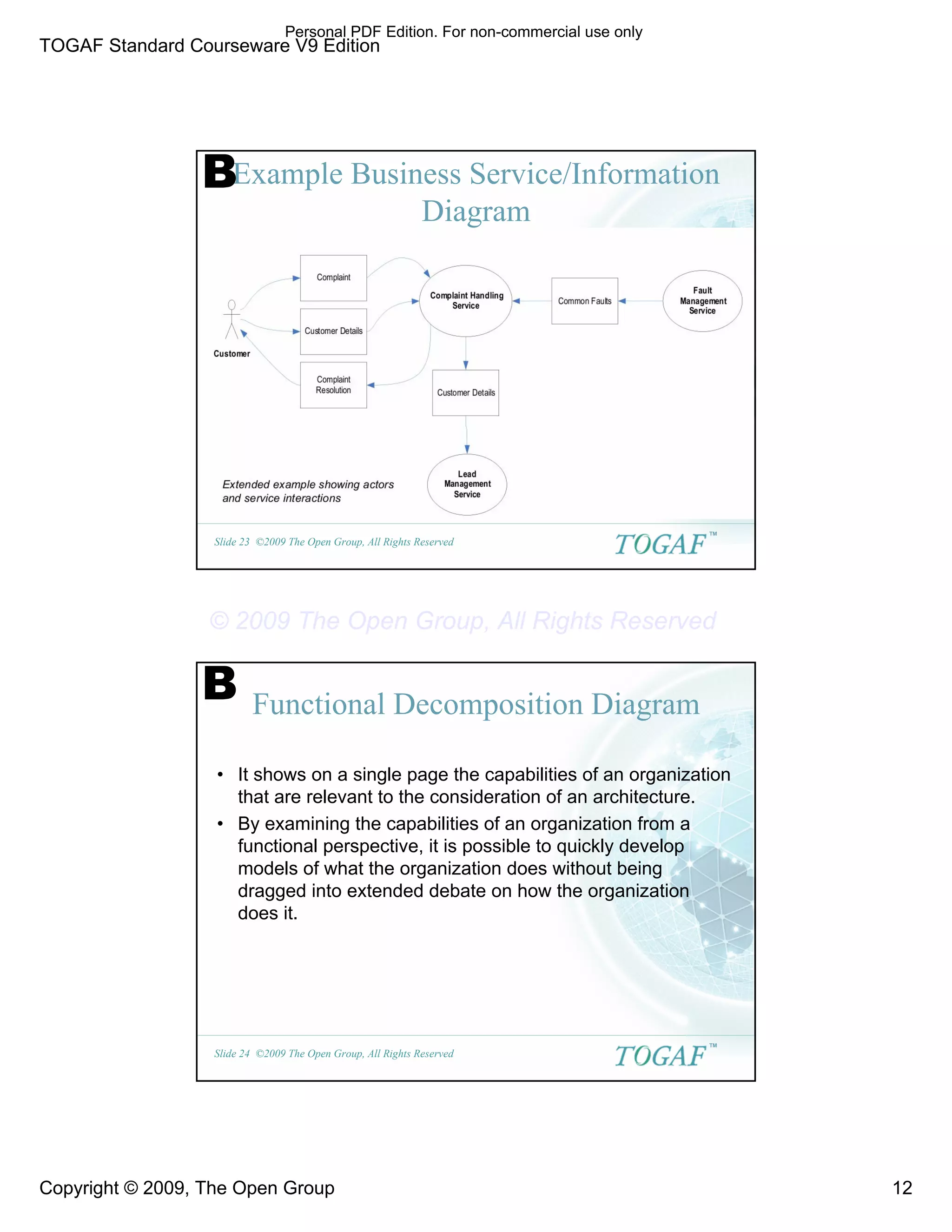 Togaf v9-sample-catalogs-matrics-diagrams-v2 | PDF