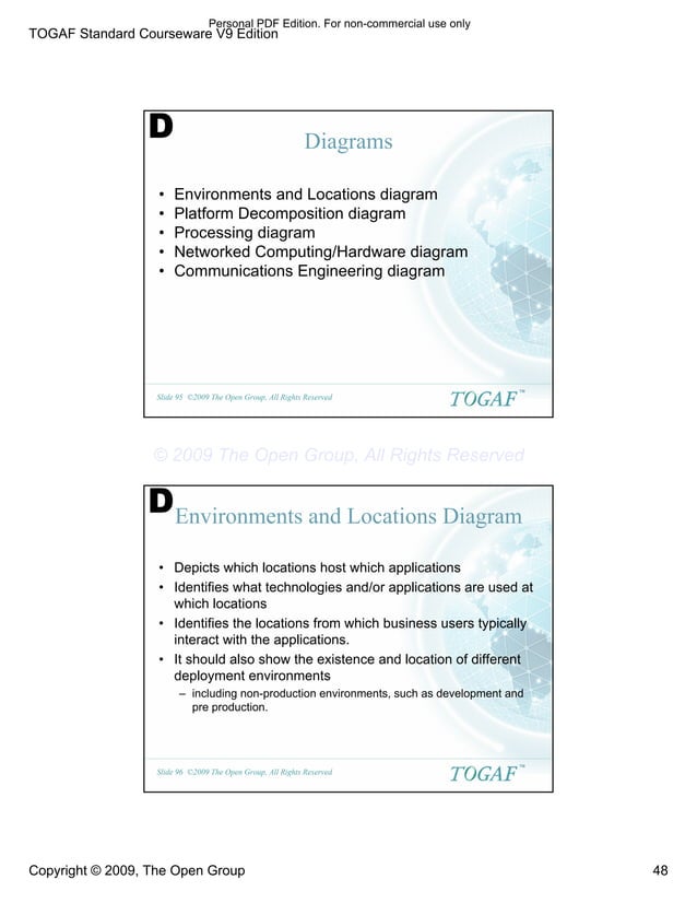 Togaf v9-sample-catalogs-matrics-diagrams-v2 | PDF | Databases | Computer Software and Applications