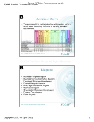 Togaf v9-sample-catalogs-matrics-diagrams-v2 | PDF