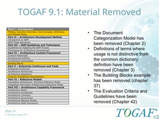TOGAF-V91-Extra-TOGAF9.1-Changes-Overview.ppt
