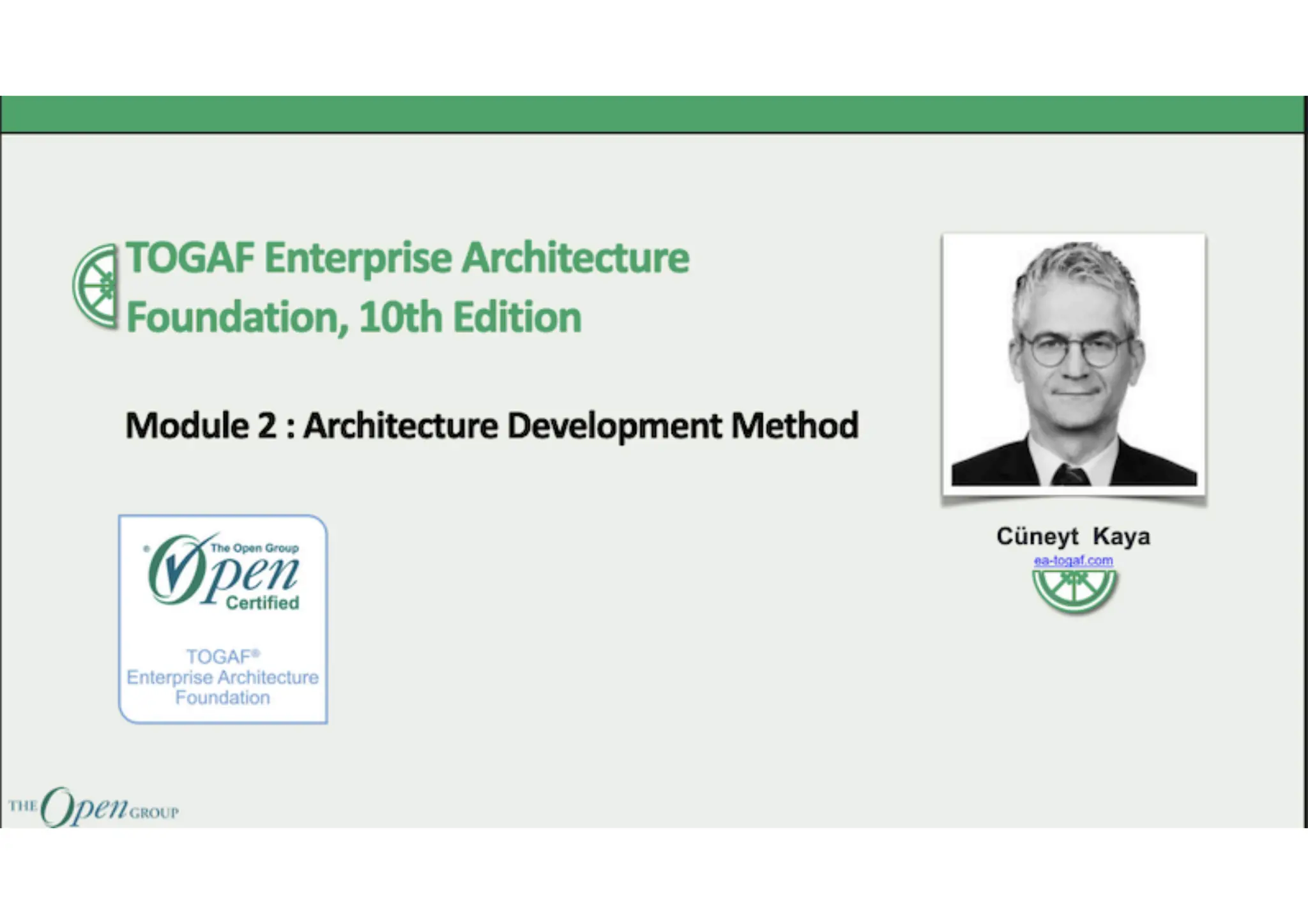 TOGAF 10 EA Foundation Course - M2 - Architecture Development Method.pdf