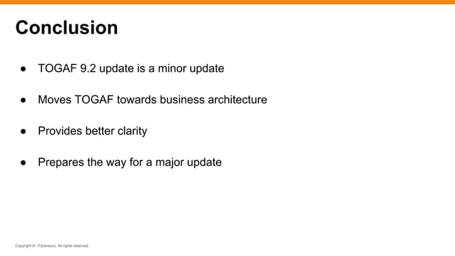 TOGAF 9.2 - the update | PDF