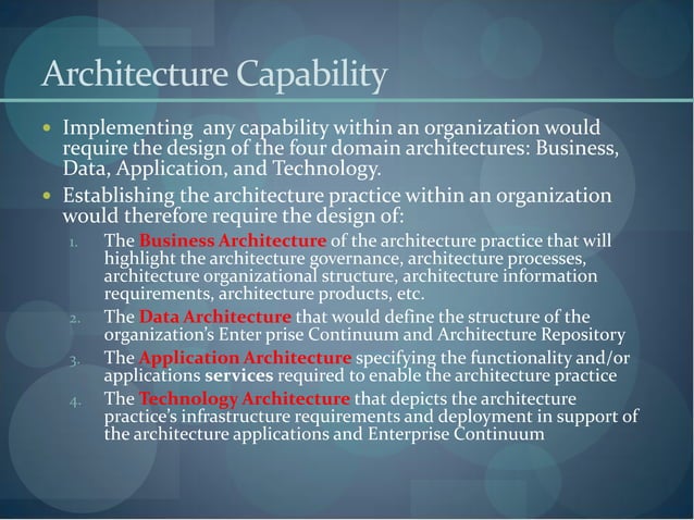 Togaf 9 Approach Ver1 0 | PPT