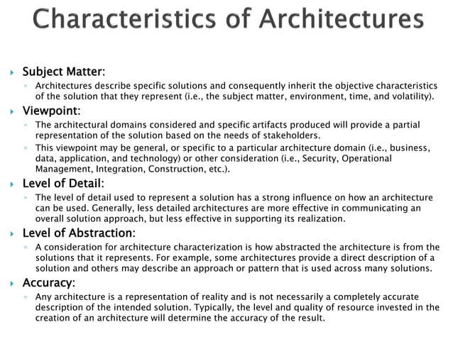 Togaf 9 Architecture Partitioning Ppt