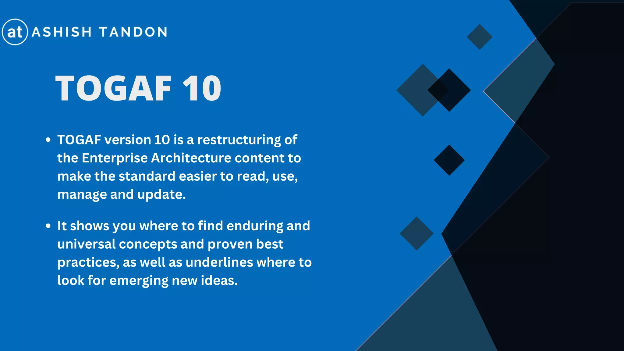 Difference Between TOGAF 9 and TOGAF 10 | PPT