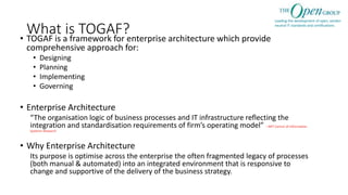 Togaf – an overview of enterprise architecture | PPTX