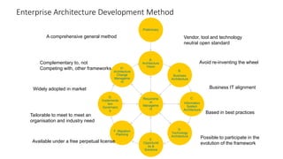 Togaf – an overview of enterprise architecture | PPTX