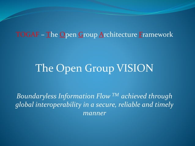 Introduce Togaf In Your Organization Sample Ppt
