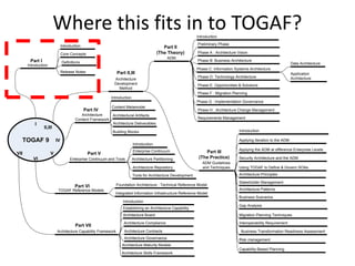 Togaf introduction and core concepts | PPTX