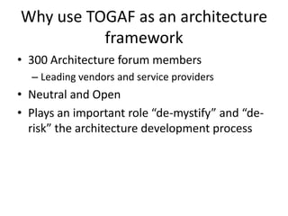Togaf introduction and core concepts | PPT