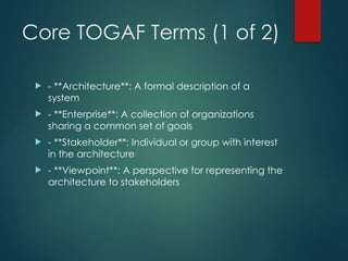 Architecture Levels to Organize the Landscape | PPTX