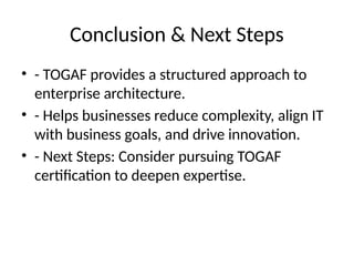TOGAF_Presentation by open standard.pptx