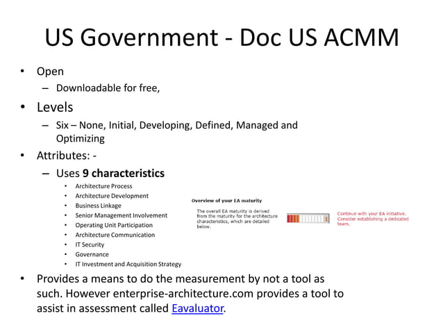 A Summary of TOGAF's Architecture Capability Framework | PPTX