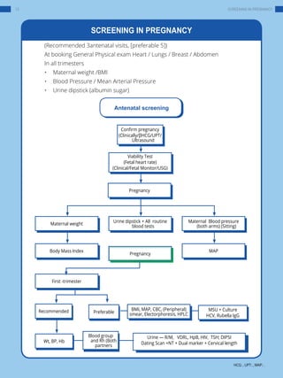 ANTENATAL SCREENING ALGORITHM | PDF