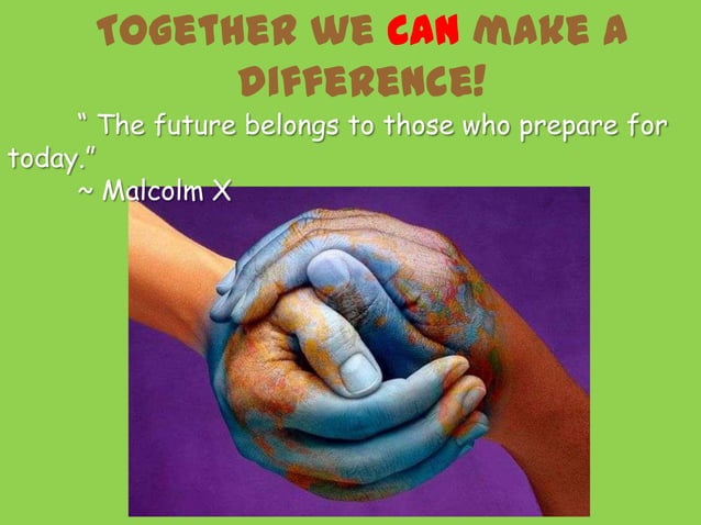 Together we can make a difference! | PPT