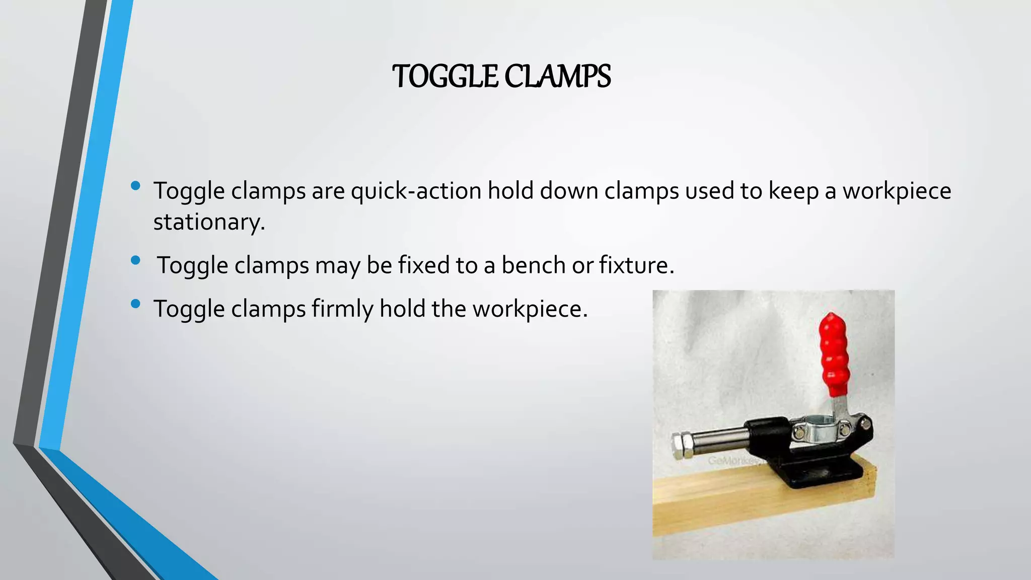 Toggle joint mechanism ppt. | PPTX