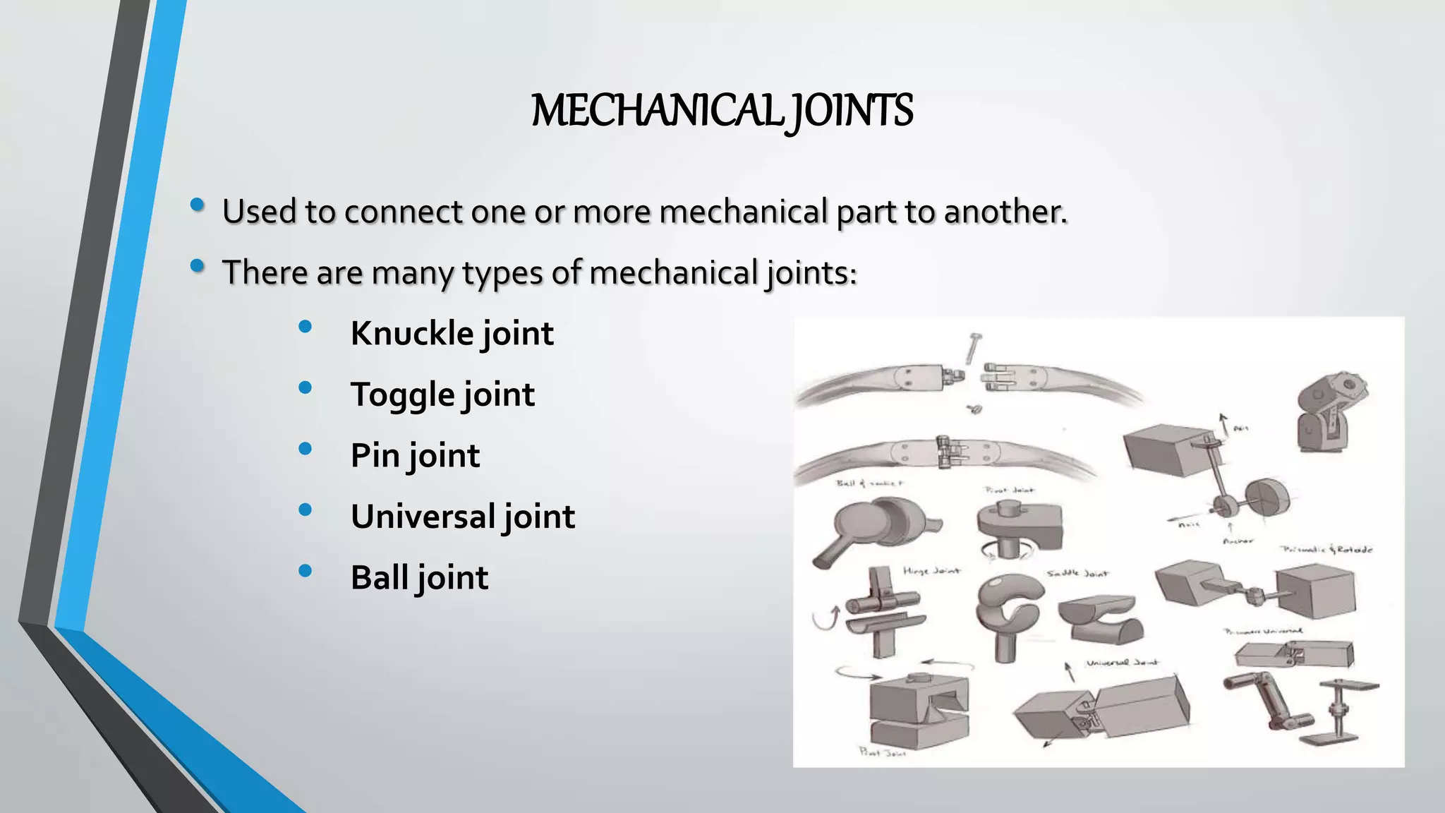 Toggle joint mechanism ppt. | PPTX