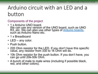 Toggle LED with PUSHBUTTON.ppt alamanarx | PPTX