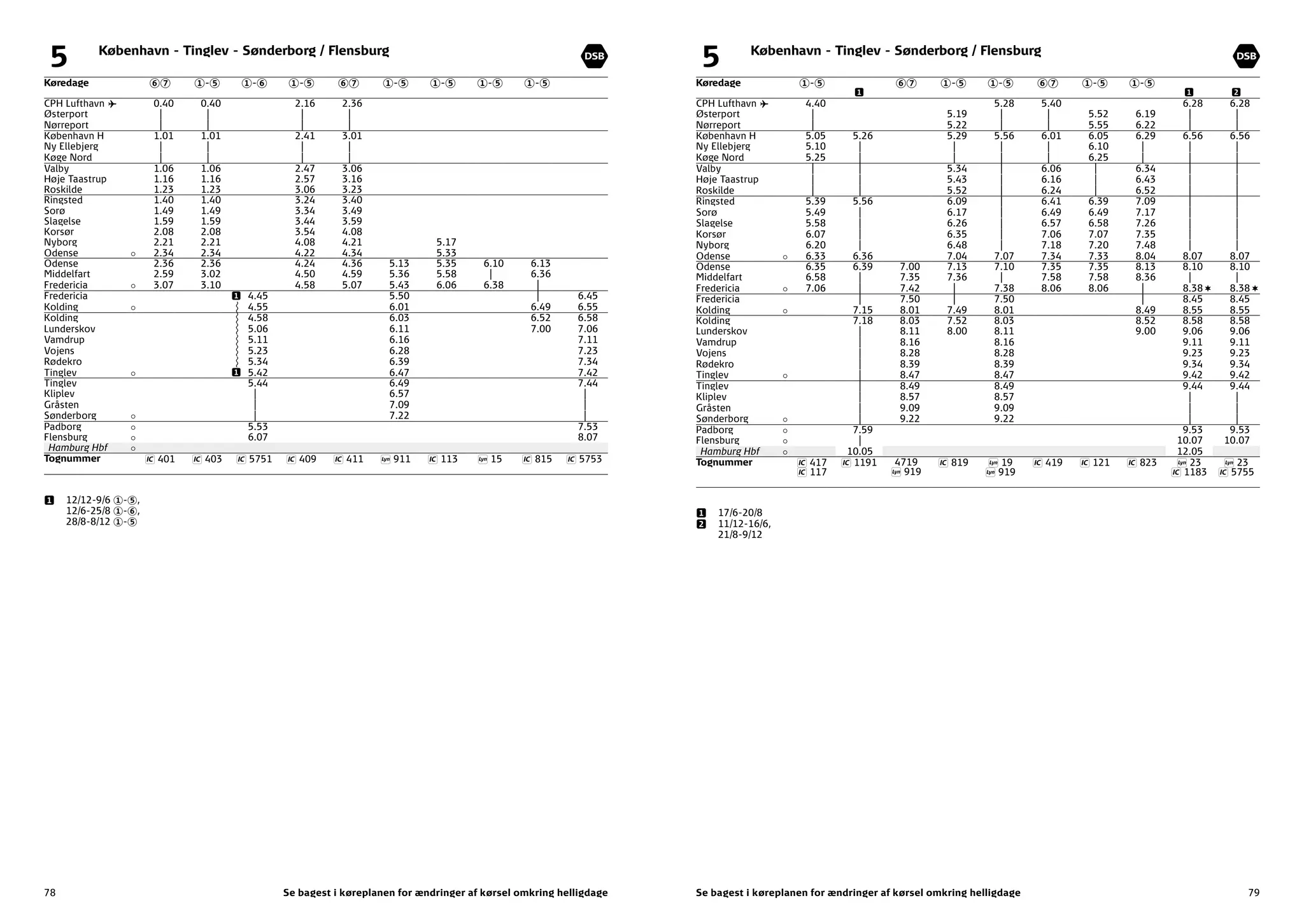 Tog i Danmark (samlet køreplan) | 11 December 2022 - 9 December 2023 ...