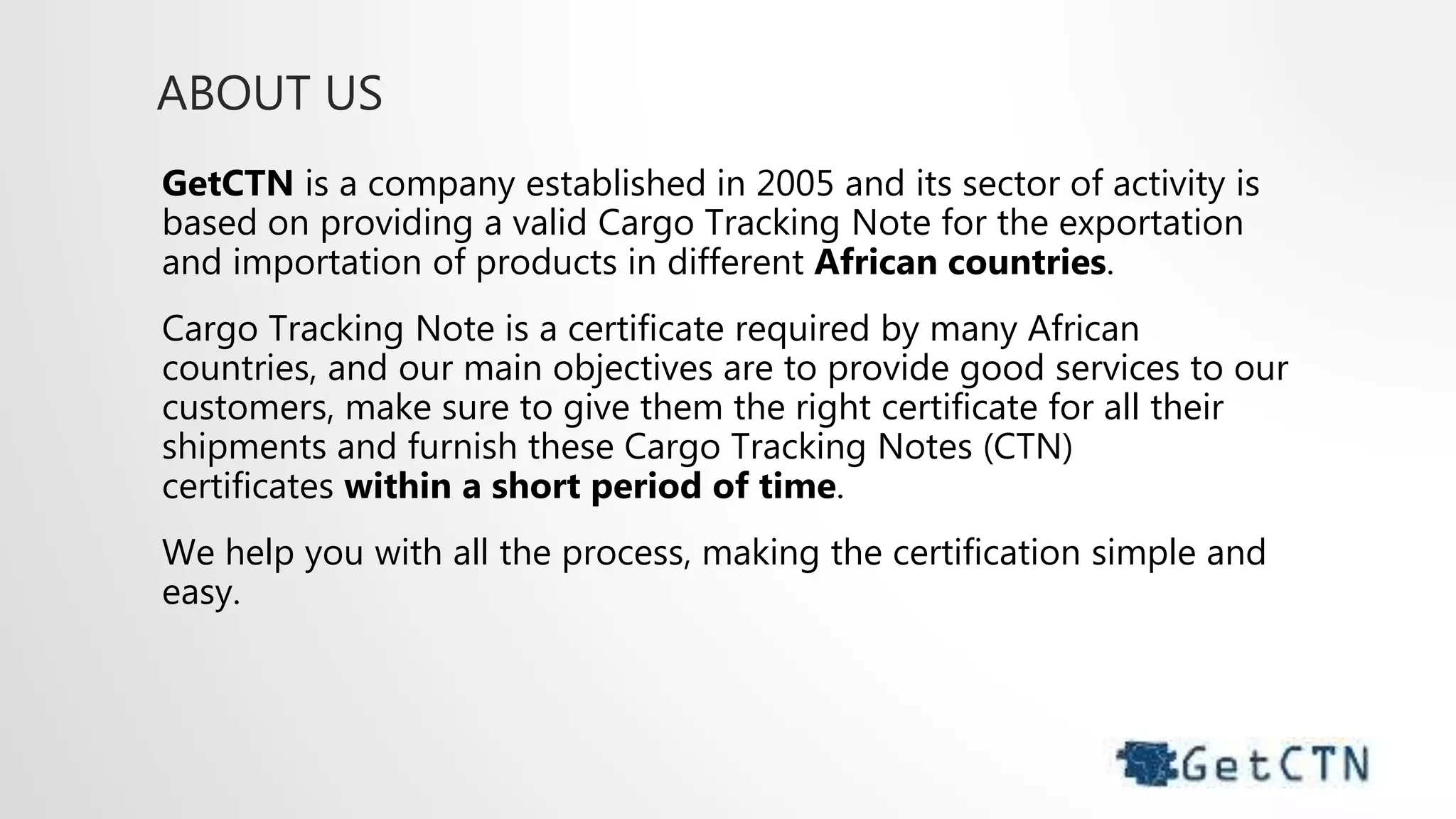 Togo ECTN | PPTX | Logistics | Business