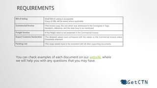 Togo ECTN | PPTX | Logistics | Business