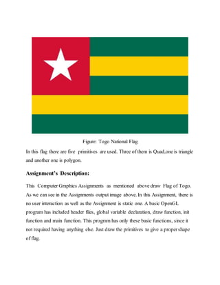 Togo National Flag | DOCX