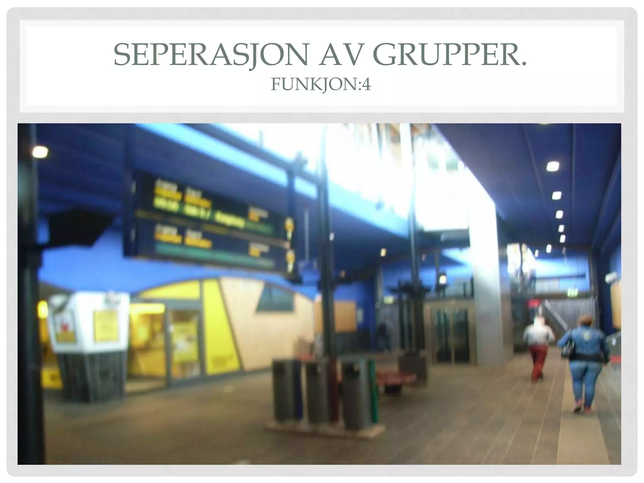 Togstasjon og busstasjon | PPT