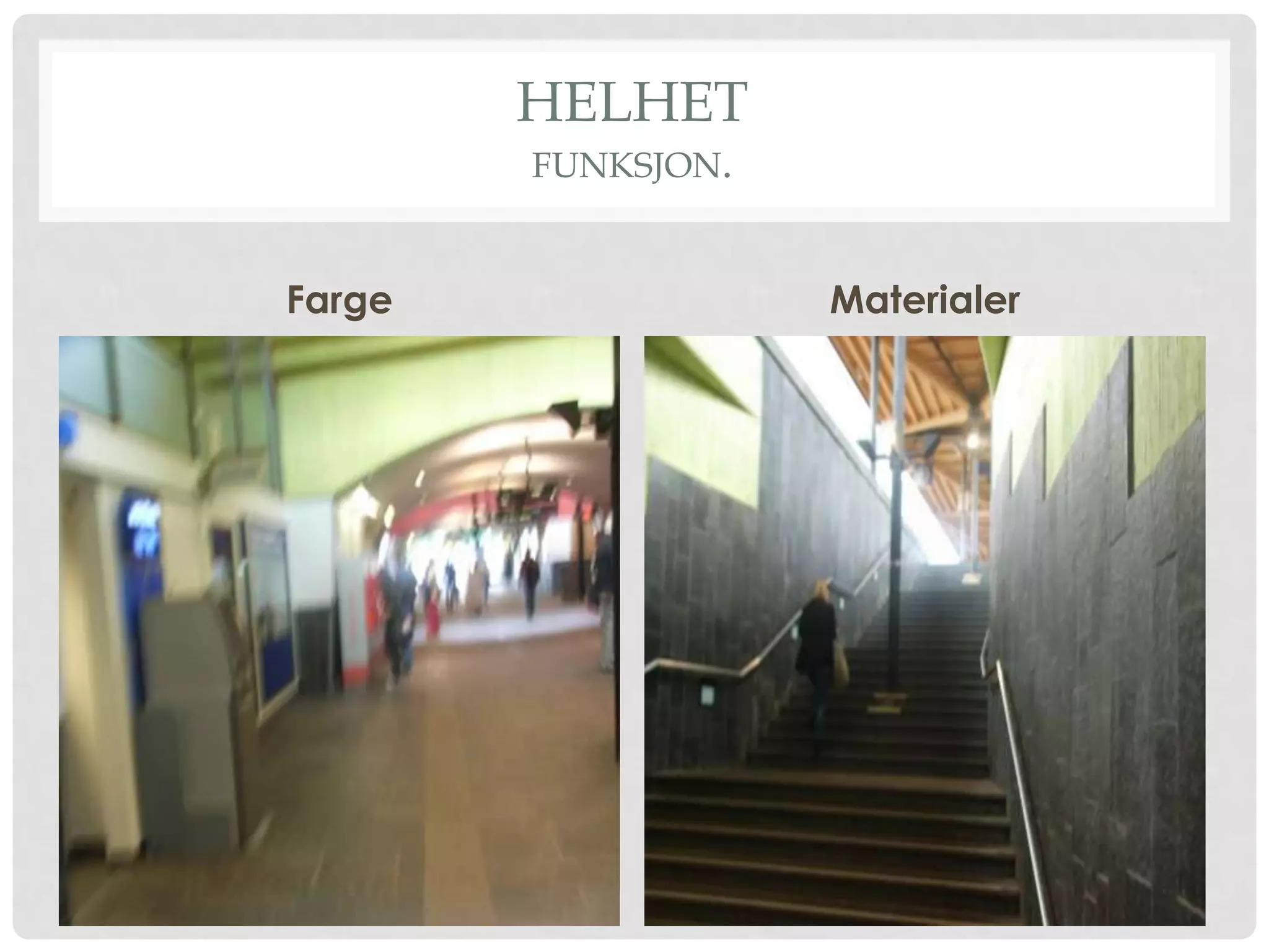 Togstasjon og busstasjon | PPT