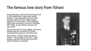 Tohani village presentation cristina golea | PPTX