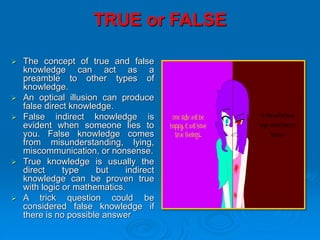 To have knowledge on knowledge | PPT