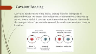 Chemical bonding | PPTX