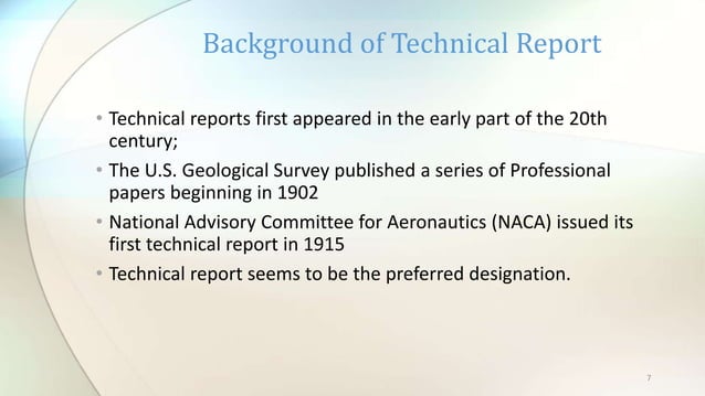 TYPES OF TECHNICAL REPORTS | PPTX