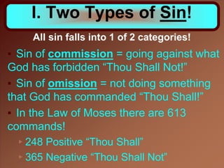 To Him It Is Sin! | PPTX