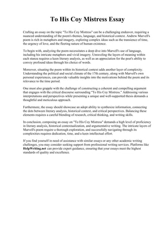 To His Coy Mistress Essay.pdf