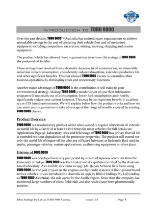 Toho information pack version2 4 | PDF