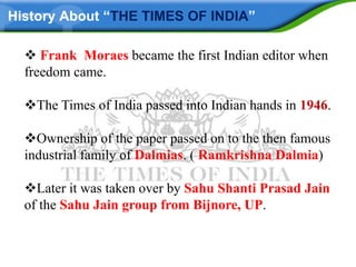 Times Of India | PPTX