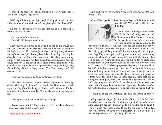 Toi theo-dao-chua, lm. doan quang, cmc | PPT