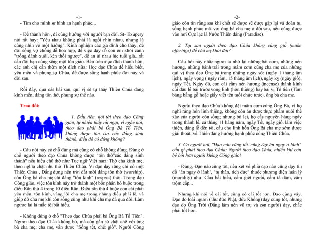 Toi theo-dao-chua, lm. doan quang, cmc | PPT