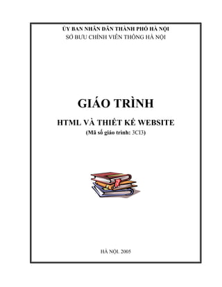 Toilaquantri.blogspot.com - Giao trinh html thiet ke website can ban | PDF