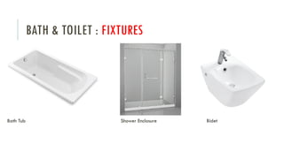Toilet and Bath Working Drawing | PDF