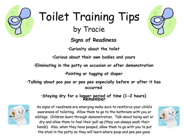Toilet Training Tips | PPT